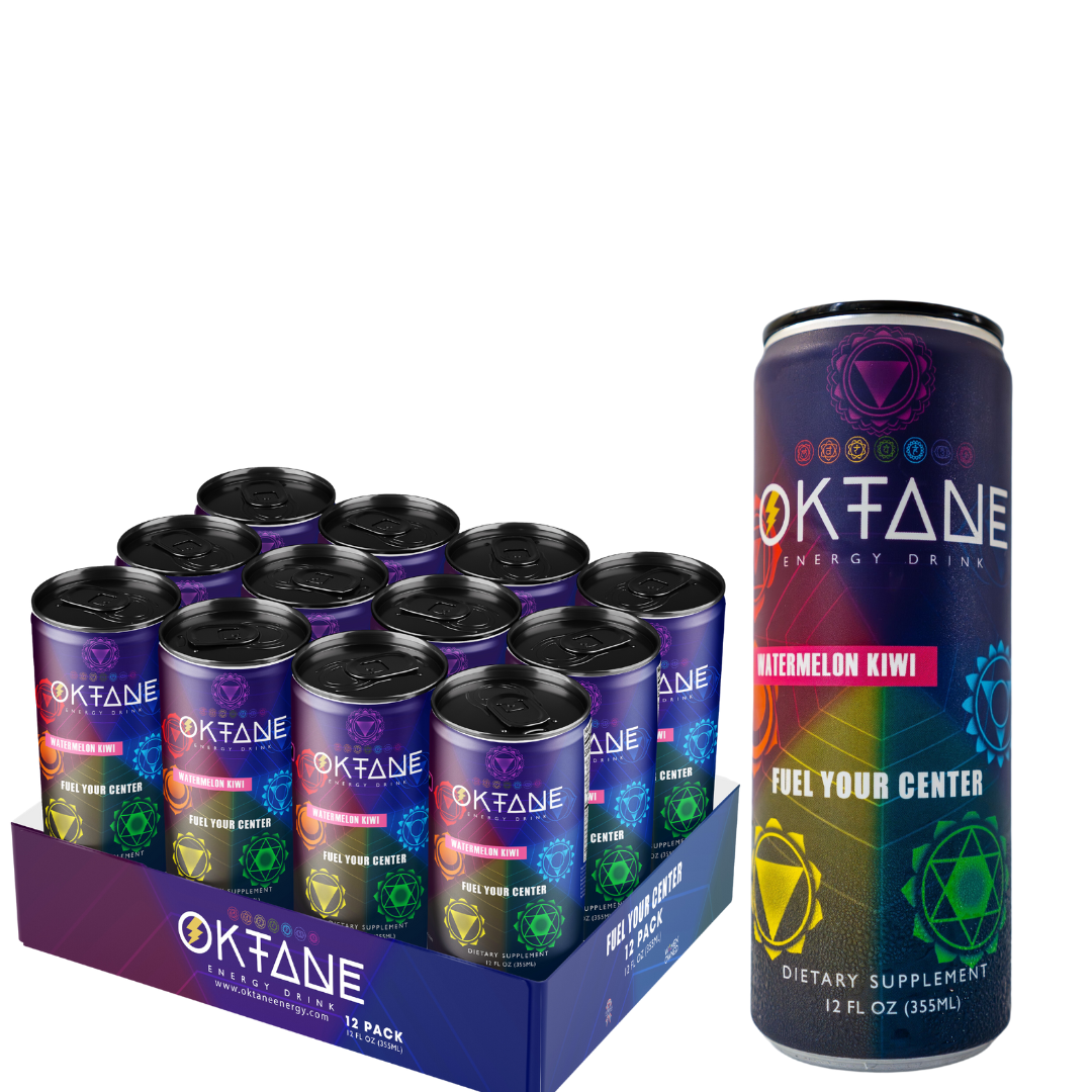 Oktane Energy Watermelon-Kiwi Zero Sugar & No Artificial Colors with L ...
